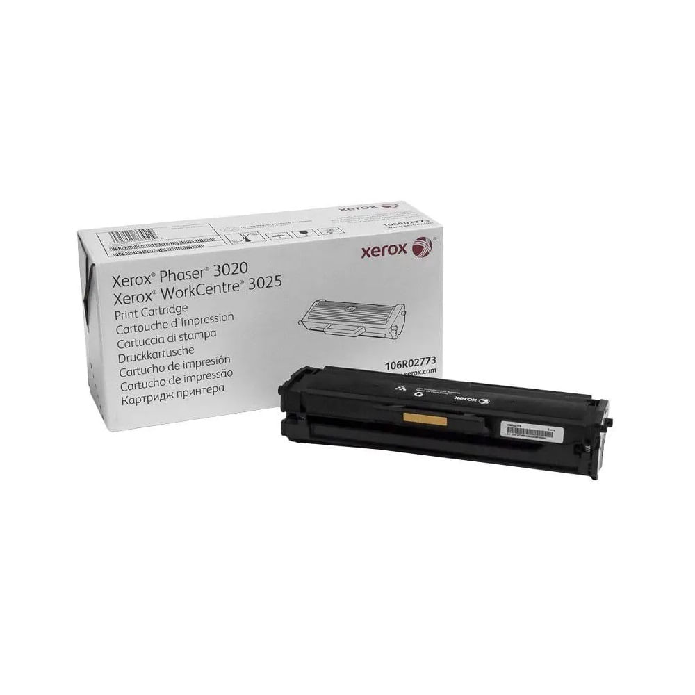 Toner Preto Phaser 3020 / Workcentre 3025