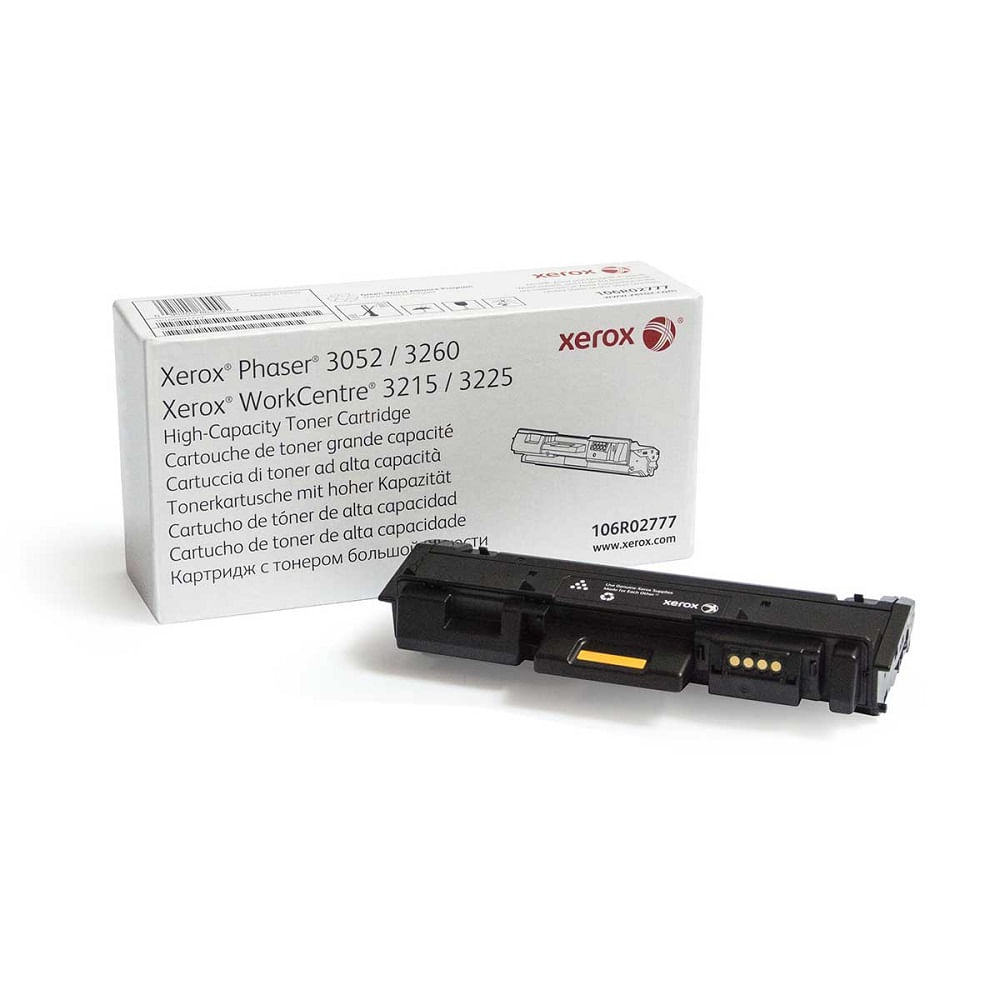Toner Preto Phaser 3052 / 3260 – WorkCentre 3215 / 3225